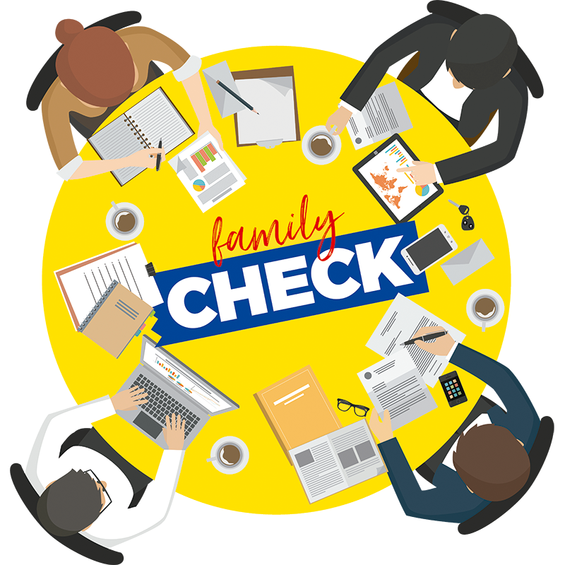 Talonario - Familycheck